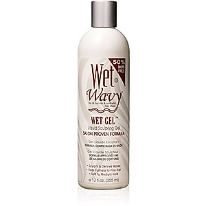 Wet-N-Wavy Wet Gel Liquid Sculpting Gel Salon Proven Formula, 12 Oz