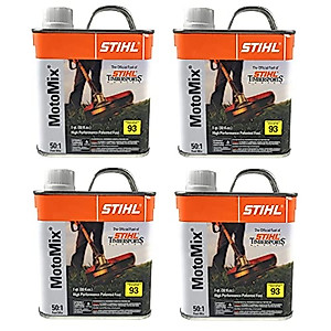Stihl 7010 871 0203 Motomix 50:1 2 Cycle PreMix Fuel, Pack Of 4