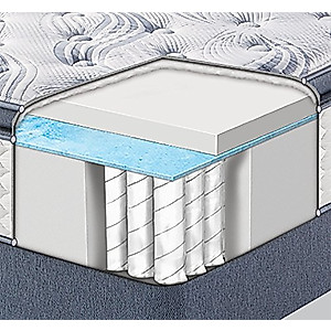 Serta Perfect Sleeper Select Super Pillow Top 500 Innerspring Mattress, Queen