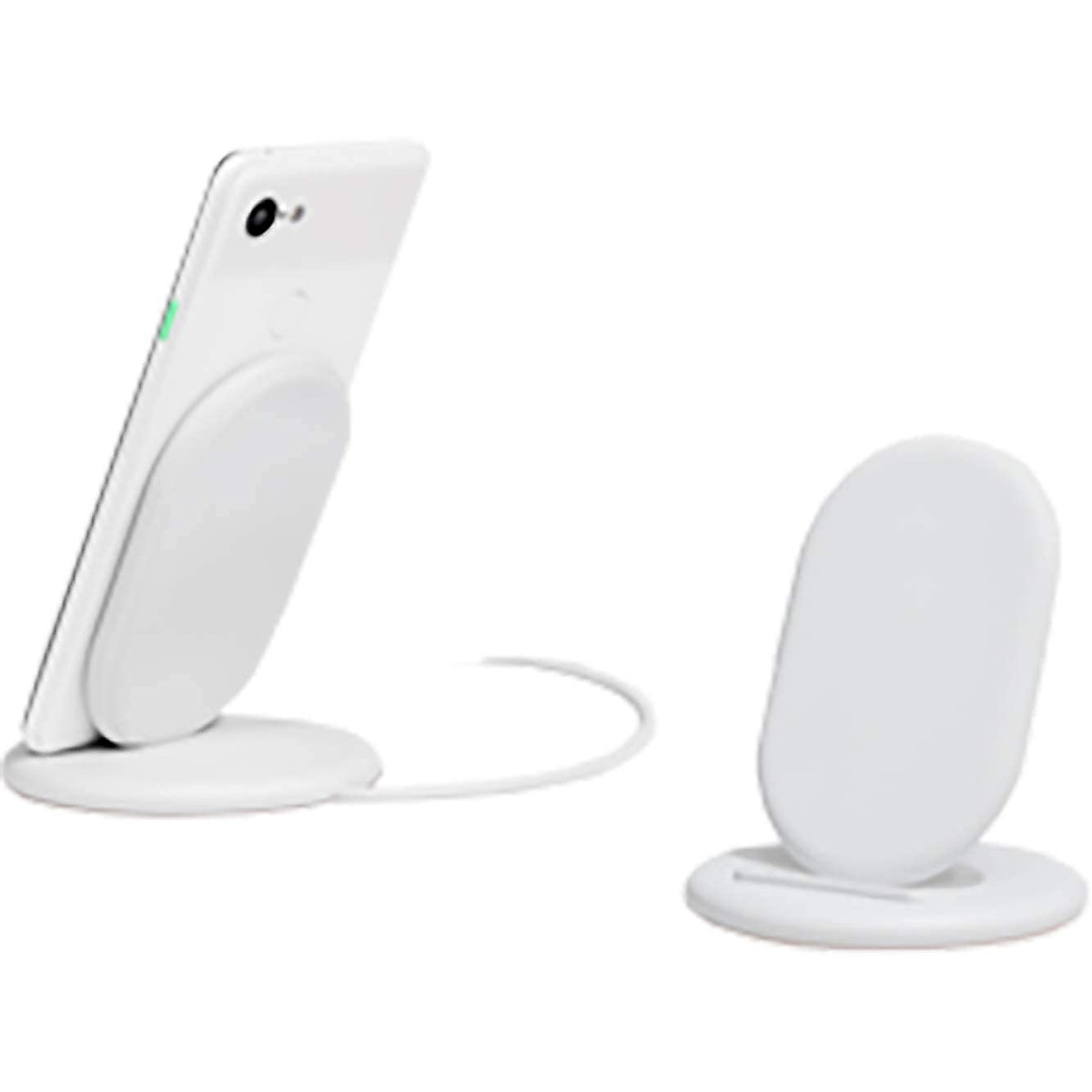 Google Pixel Stand Fast Wireless Charger - Pixel Stand for Pixel 5, Pixel 4, Pixel 4XL, Pixel 3 and Pixel 3XL w/Detail Cleaning Kit for Phone (Micro Fiber Cloth, Mini Brushes, Towelettes) - Bundle