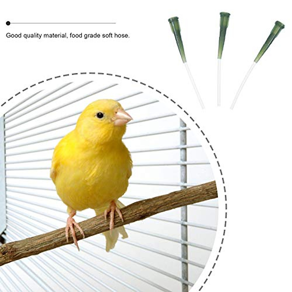 Soft Birds Feeding Hose Puppy Food Birds Water Feeder Bird Feeding Tubes Birds Feeding Hoses, 3pcs Parrot Feeding Hose Tool Birds Feeding Dropper Feeding Tube Birds Feeding Tool