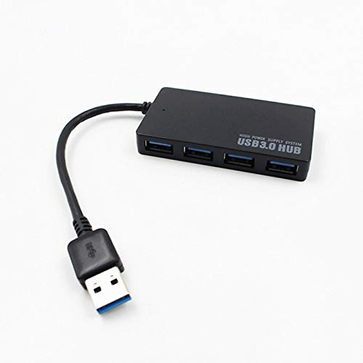 Lysee Home - USB 3.0 Hub 4 Port High Speed Slim Compact Expansion Splitter - (Color: Black, Length: Other)
