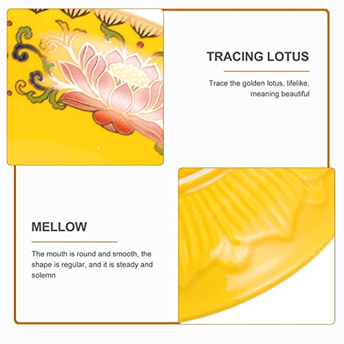 Buddhist Plate Offering Bowls Tray: Fruit Tray Food Dessert Snack Blessing Fruit Tray Ceramics Bowl for Altar Use Rituals Incense Smudging Decoration