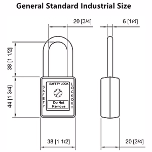 SAFBY Lockout Tagout Locks, Safety Padlock, Keyed Differently Loto Safety Padlocks for Lock Out Tag Out Kits Station (Red 1-10)