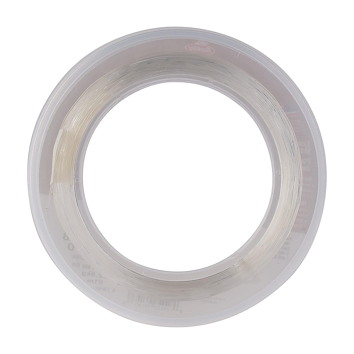 Berkley ProSpec® Chrome 100% Fluoro Leader, Clear, 20lb | 9kg, 100yd | 91m Fishing Line, Suitable for Saltwater Environments