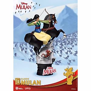 Disney Classic: Mulan DS-055 D-Stage Statue, Multicolor, 6 inches