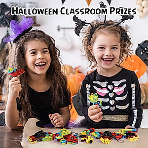 Halloween Party Favors for kids Pop Fidget Toys Bulk It 24 Pack,Halloween Party Supplies Halloween Classroom Favors Mini Pop keychain Its Halloween Prizes for Kids Bulk Halloween Toys Bulk Goodie bag