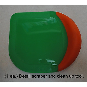360 Pumpkin Products Ultimate Pumpkin Carving Ergonomic Scooper/Scraper and Detail scraper/clean up tool set. (1 Set of 2 tools)