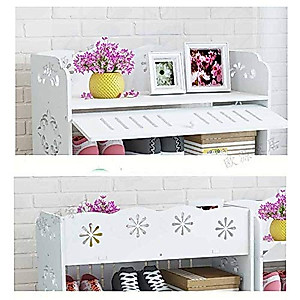 DINGZZ Shoe Rack Simple Multi-Layer Dust-Proof Shoe Cabinet Large Capacity Shoes Storage Shelf Organizer for Shoes (Size : Style3)