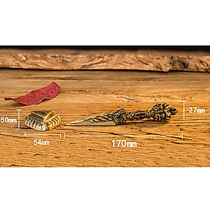 Yiju Brass Vajra, 7 Inch Ritual Tibetan