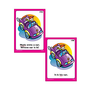 Super Duper Publications | Using His, Her, & Their Fun Deck Flash Cards | Educational Learning Resource for Children