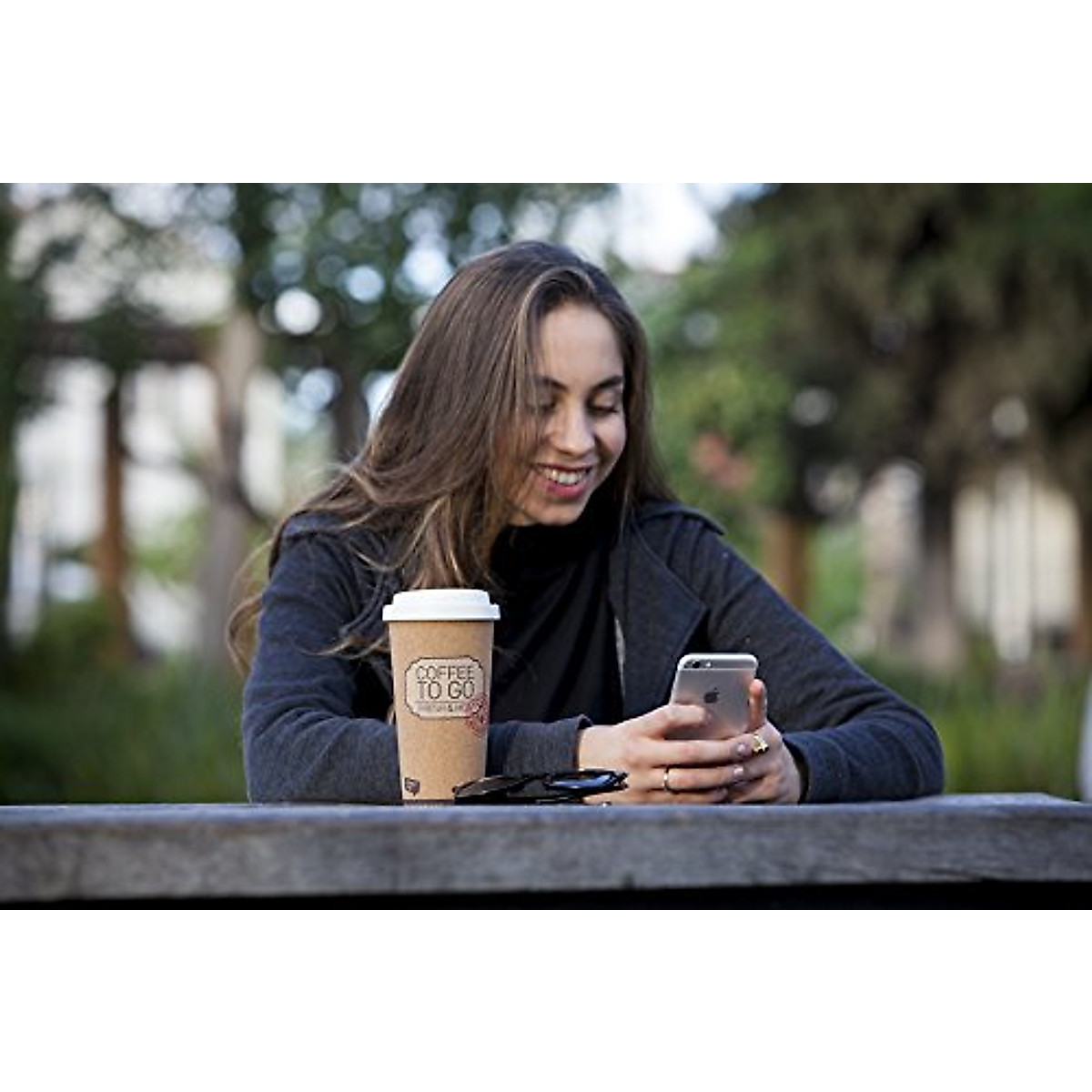 Life Story Corky Cup Reusable 16 oz Insulated Travel Mug Coffee Thermos (2 Pack)