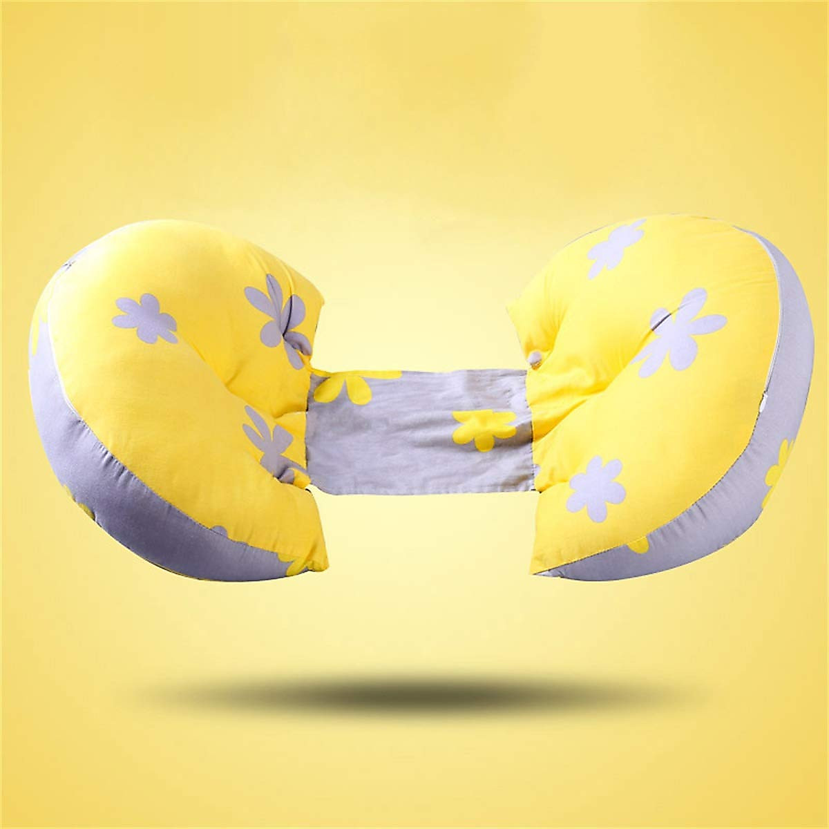 WEILORI U-Shaped Pregnancy Pillow for Pregnant Women ,Support for Back, Hips, Legs, Belly for Maternity Women,Maternity Pillow with Cotton Cover,