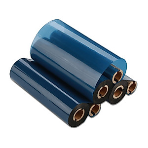 CYTTR 4.33" x 244' Thermal Transfer Ribbon - 1 Roll. Resin Enhanced Wax 1/2 Inch Core Ink Out for Zebra Eltron Datamax Zebra GC420t GK420t GX420t TLP2442 TLP2844