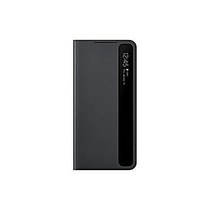 Samsung Galaxy S21+ Case, S-View Flip Cover - Black (US Version)