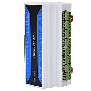 8 Channel Network Relay Module Remote Control Relay Device Ethernet to RS485 TCP Relay Module
