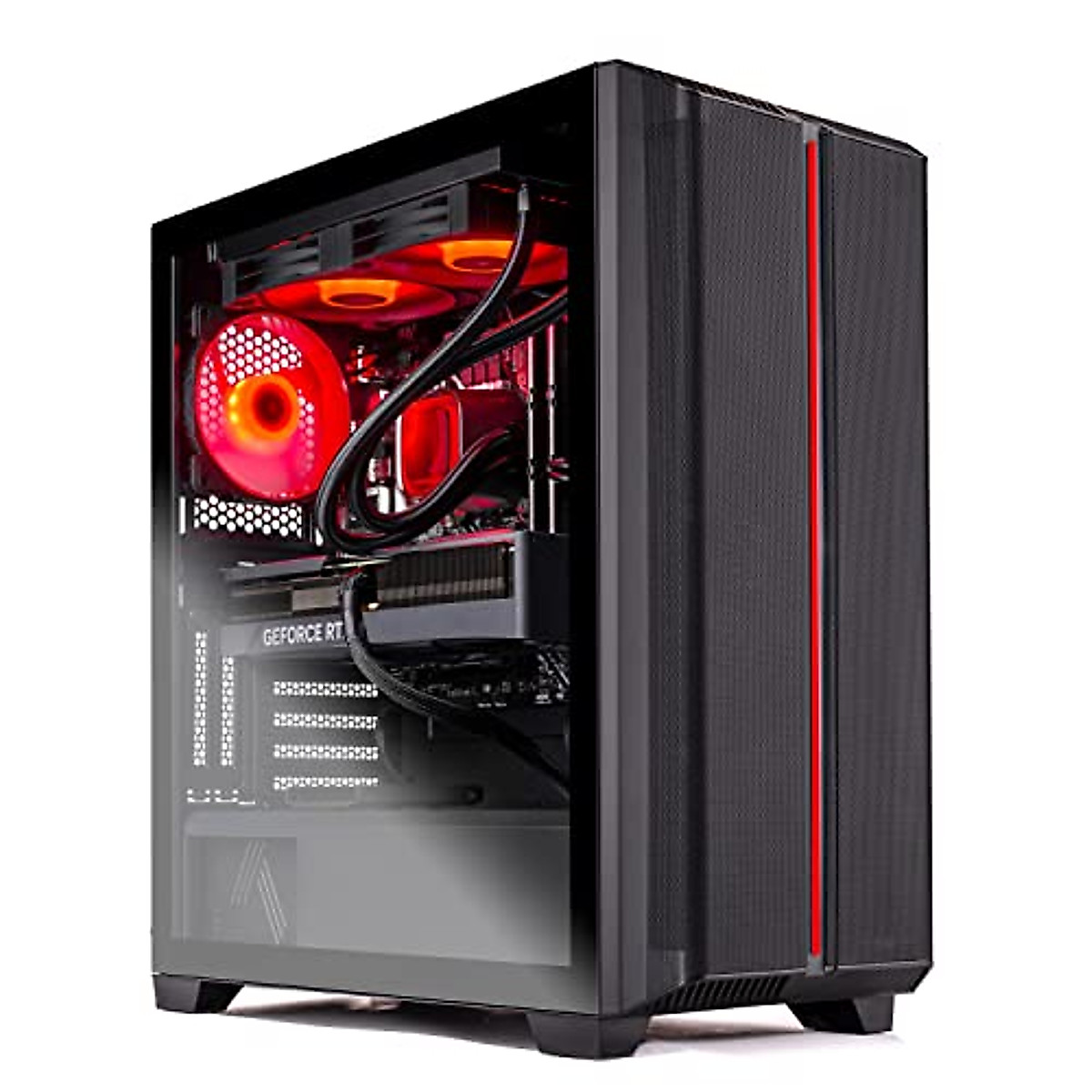 Skytech Gaming Siege Gaming PC Desktop – Intel Core i7 12700F 2.1 GHz, NVIDIA RTX 4070 Ti, 1TB NVME SSD, 16GB DDR4 RAM 3200, 850W Gold PSU, 240mm AIO, 11AC Wi-Fi, Windows 11 Home 64-bit