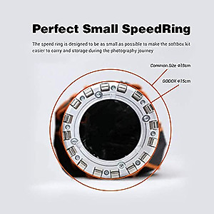 Godox QR-P120 47 Inch Parabolic Softbox Bowens Mount, Quick-Setup Quick-Folding, with Front & Inner Diffuser and Carrying Bag for Godox SL60W VL150 UL150 SL150II SZ150 and Other Bowen Mount Lights…