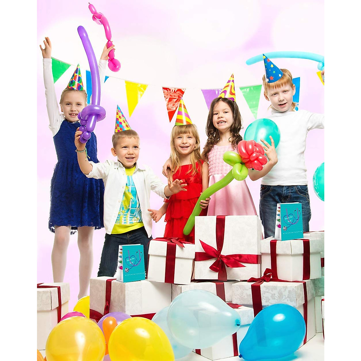 LARZN - Celebrate With an Impression Premium Nurse MEDIUM Gift Bags, 6 Pack