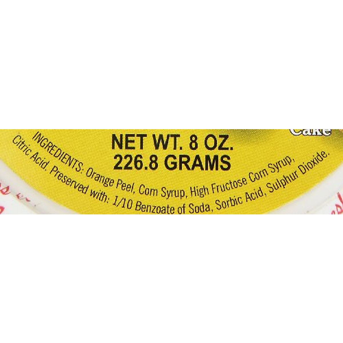 Paradise Diced Peel, Orange, 8 Ounce