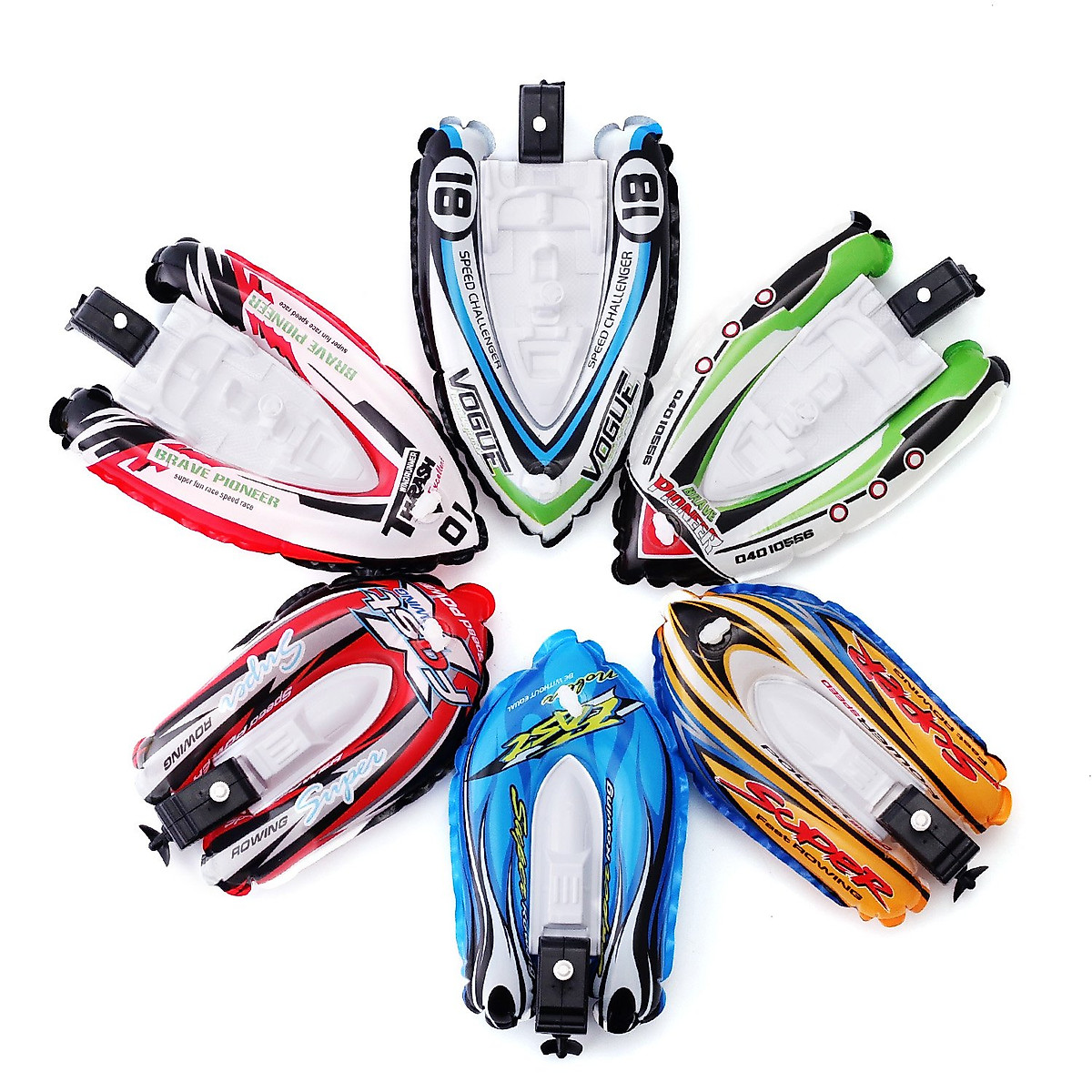 Bath Toy,Pool Toy,Wind up Toy,6 Pack Cochain Speed Boat Toy Set，Yacht Toy in Bathtub, Bathroom Pool Bath Time， Swimming Pool,Outdoor Water Toy for Boys Girls Kids Toddlers