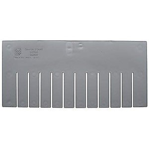 Quantum DS93060 Long Divider, 22-1/2" Length, 17-1/2" Width, 6" Height, Pack of 6