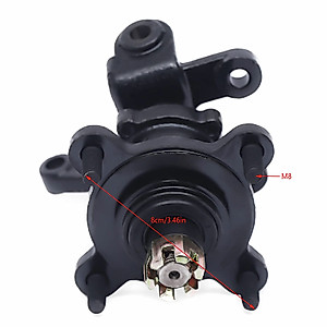 Omosiroi Front Suspension Shock Kit Upper/Lower Swing Arm For ATV/Go Kart/Quad Bike/Buggy(USA Stock) (340mm)