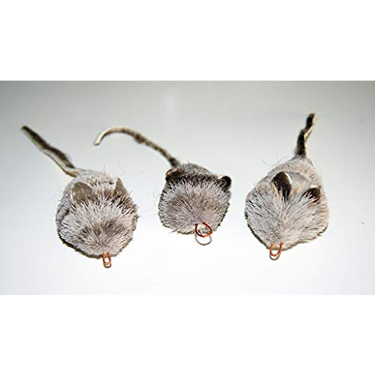 CoolCyberCats Fun Rat Pack 3 Pack of Mice Mouse Refill/Attachment - Fits Wildcat and Popular Bird and Catcher Type Wands/Poles