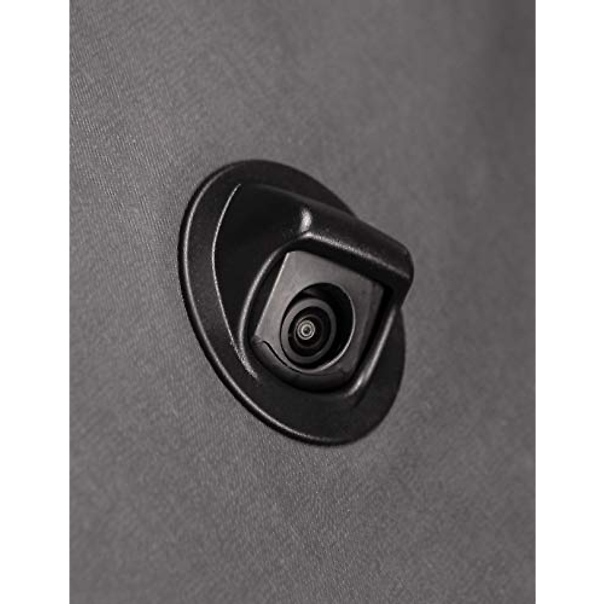 Boomerang - 32" Soft JL Tire Cover for Jeep Wrangler JL (with Back-up Camera) - Sport & Sahara (2018-2021) - Black Denim Vinyl - Integrated Camera Hood