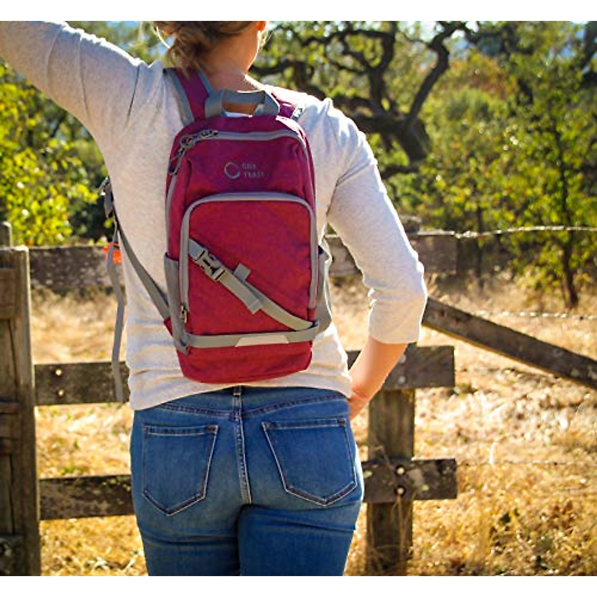 One Trail Mini Me 10 Liter Daypack | Compact Hiking Daypack (Teal)