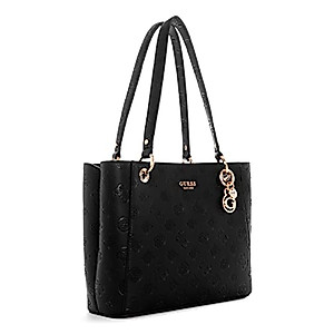 GUESS Galeria Small Noel Tote, Black