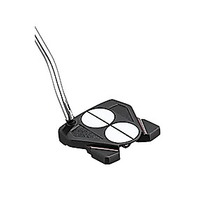 Odyssey Right Putter 2-Ball Ten Ten Lined Double Vent (Mallet, 34 Inch, Stroke LAB Shaft), Men's, Black