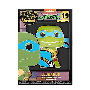 Funko Pop! Pin: Teenage Mutant Ninja Turtles - Leonardo, Glow in The Dark