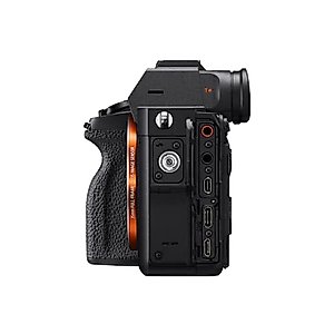 Sony Alpha 7R IVA Full Frame Mirrorless Interchangeable Lens Camera w/High Resolution 61MP Sensor, up to 10FPS with Continuous AF/AE Tracking (Renewed)