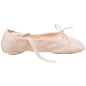 Capezio Women's Canvas Juliet Ballet Shoe,Light Ballet Pink,10 M US