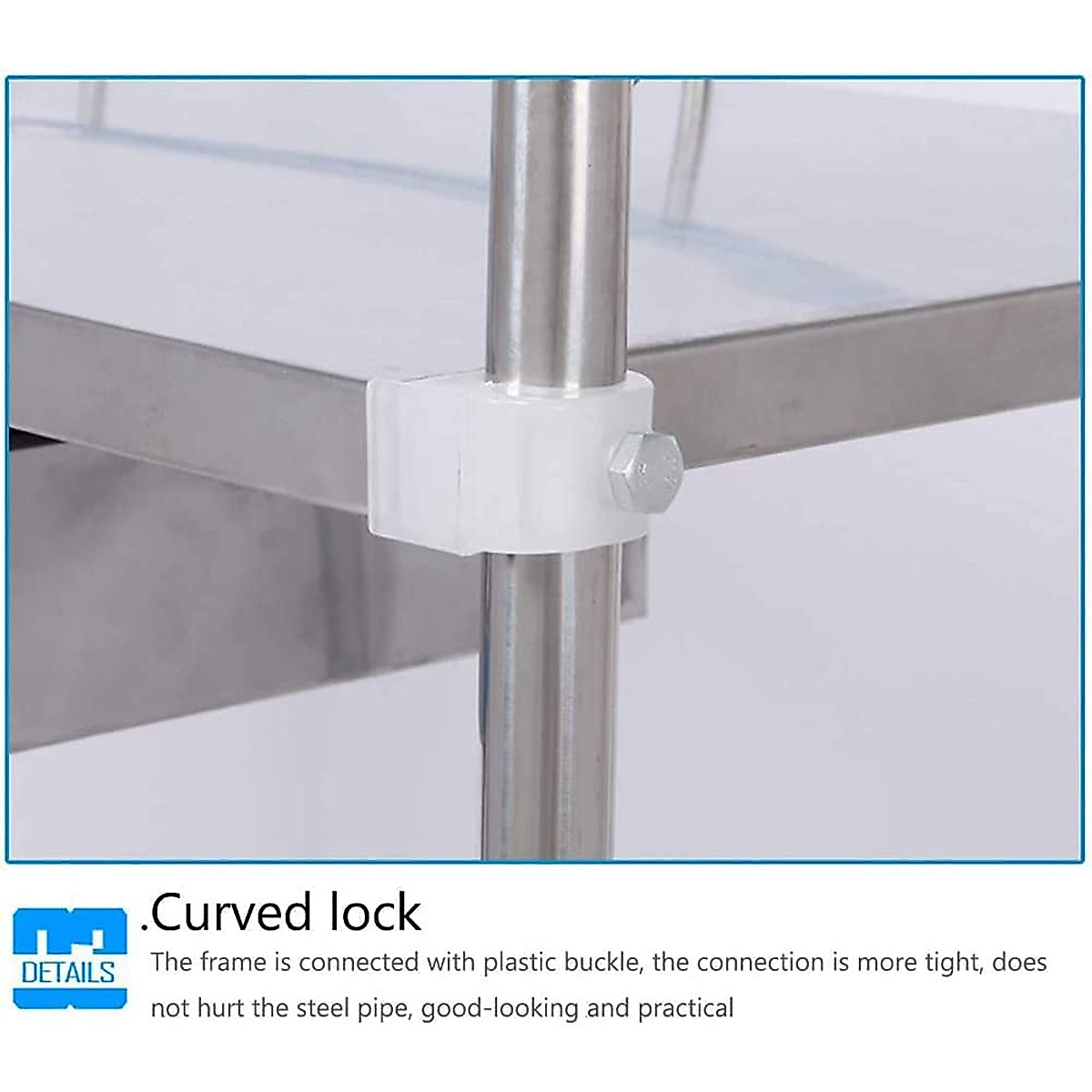 Utility Cart Lab Serving Cart, Medical Cart 3-Tier Medical Trolley with Drawers and Dirt Bucket,Assemble Small Surgical Cart for Lab Equipment,Detachable Stainless Cart Load 100 Kg ( Size : Large )