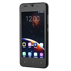 HD Smart Phone, Smart Phones Face Recognition GPS Navigation Dual Camera for Travel (Black)
