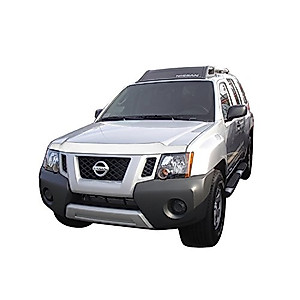 Auto Ventshade [AVS] Aeroskin Hood Protector | 2005 - 2020 Nissan Frontier, Low Profile/Flush - Chrome | 622032