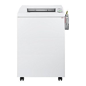 4005 Cross Cut Commercial Office Paper Shredder with Automatic Oiler, Continuous Operation, 37-39 Sheet Capacity, 44 Gal Bin, 20AMP Required