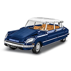BRICKCOMPLETE Cobi Set of 3: 24350 Citroen DS 19 1956 - Executive Edition, 24348 1968 Citroen Ds. 21 Pallas & 24347 1956 Citroen Ds. 19