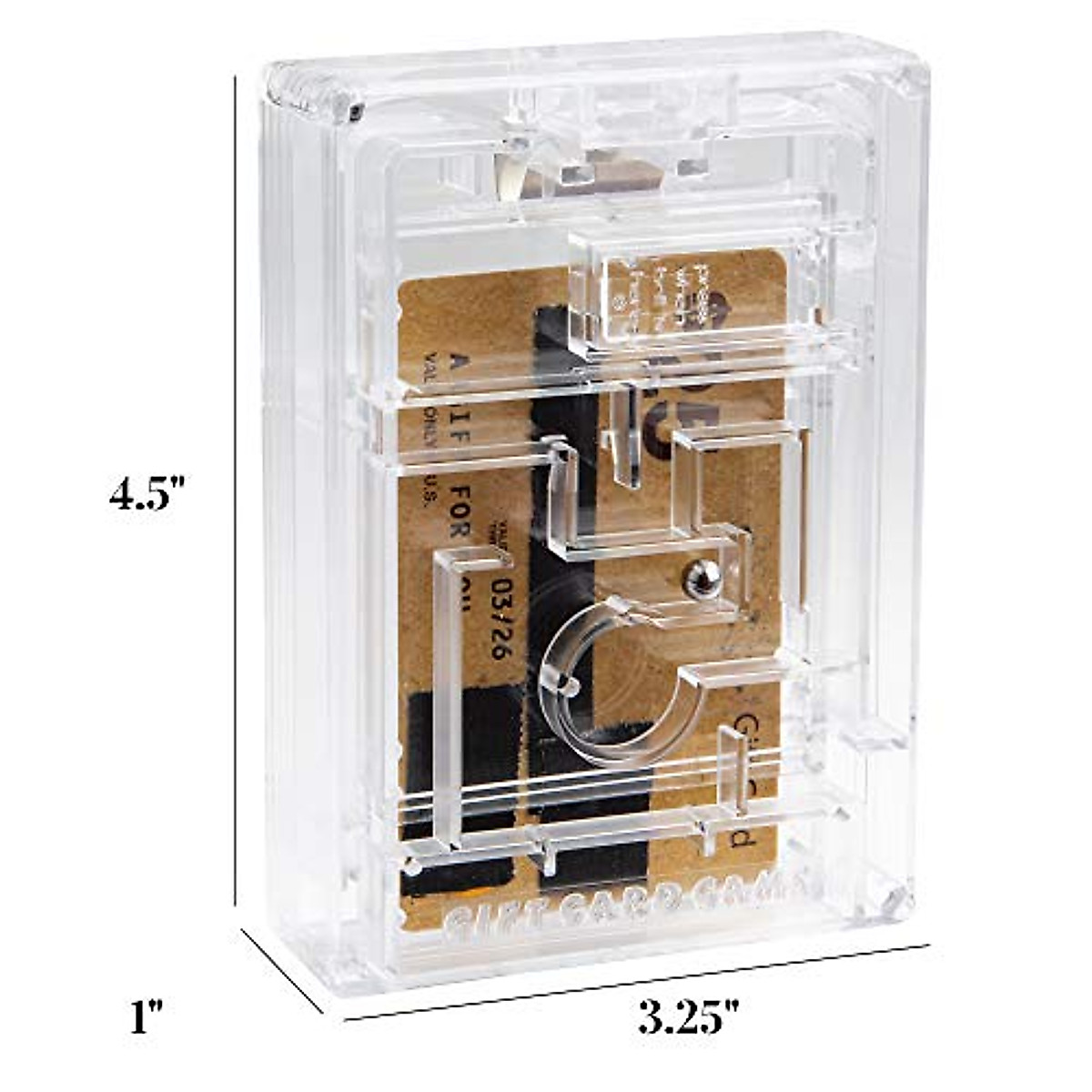 BILZ Money Puzzle - Brain Teasing Maze for Cash or Gift Cards - Perfect for Christmas - Great for Stocking Stuffers or Birthdays - Fun & Reusable