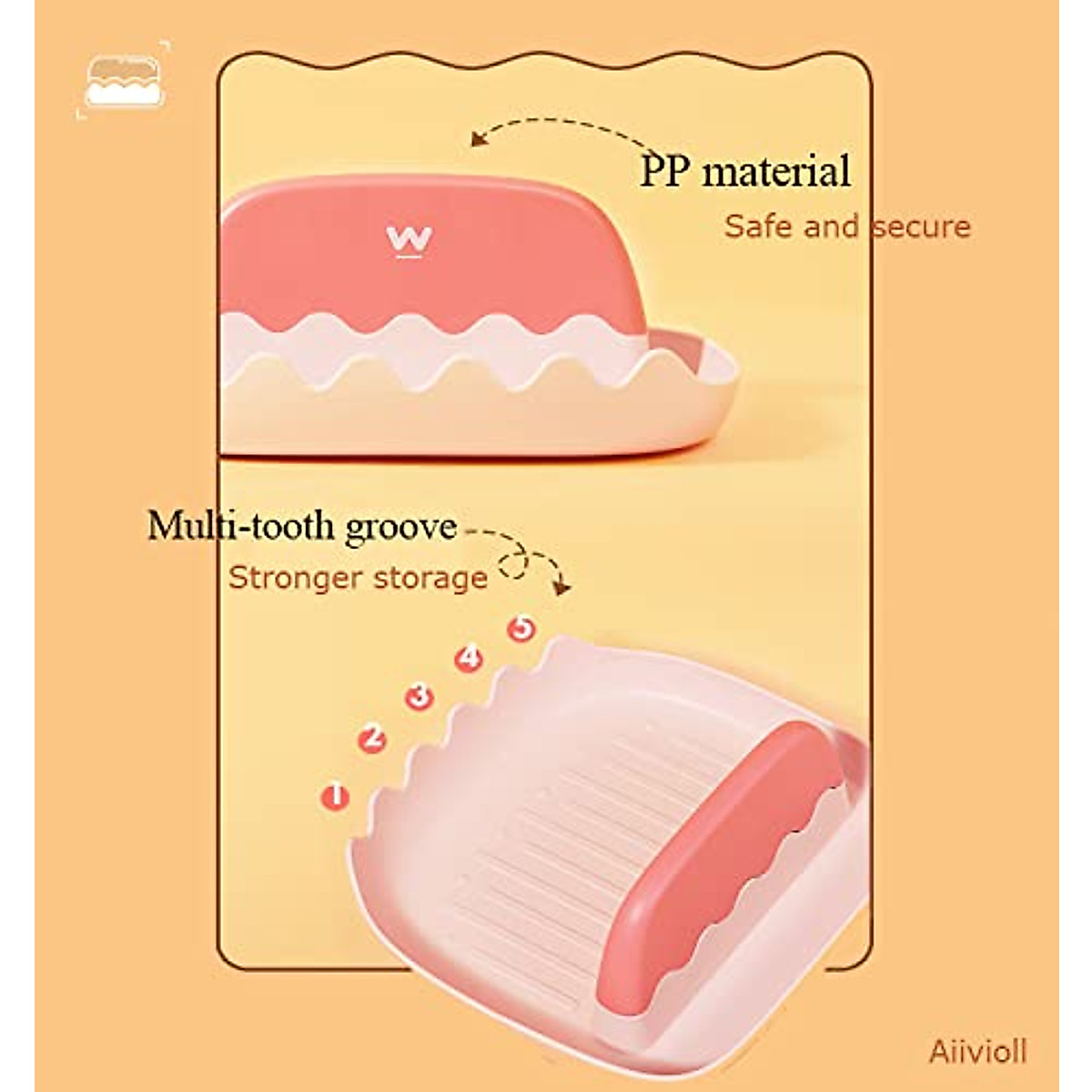 Adhiper-Pot lid holder and Lid and Spoon Holder, Stove receiving water Storage Rack, Anti-staining oil Storage Rack, Pot cover cutting board Storage Rack, Barbecue Storage Rack （Green）