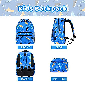 JOYHILL Kids Backpacks, Cute Lightweight Water Resistant Preschool Backpack, Adjustable Shoulder Straps for Boys Girls