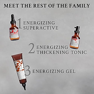 Davines Naturaltech ENERGIZING Seasonal Superactive Treatment, Reduce Hair Loss, Improve Hair Density And Body, 3.38 Fl. Oz.