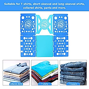 ADOCARN 1pc Garments Kid Storage Helper Fold Stacking Home Shirts T Cloth Children Boards Wardrobe and to Laundry for Adults Convenient Bedroom Quick Easy Kids Room Practical Organizer T-