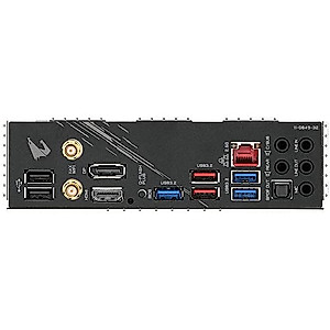 GIGABYTE B550 AORUS ELITE AX V2 (AMD Ryzen 5000/B550/ATX/True 12+2 Phases Digital VRM/PCIe4.0/DDR4/USB3.2 Gen 1/Realtek ALC1200/Intel WiFi 6/2xM.2 Thermal Guard/2.5 GbE LAN/HDMI/DP/Gaming Motherboard)