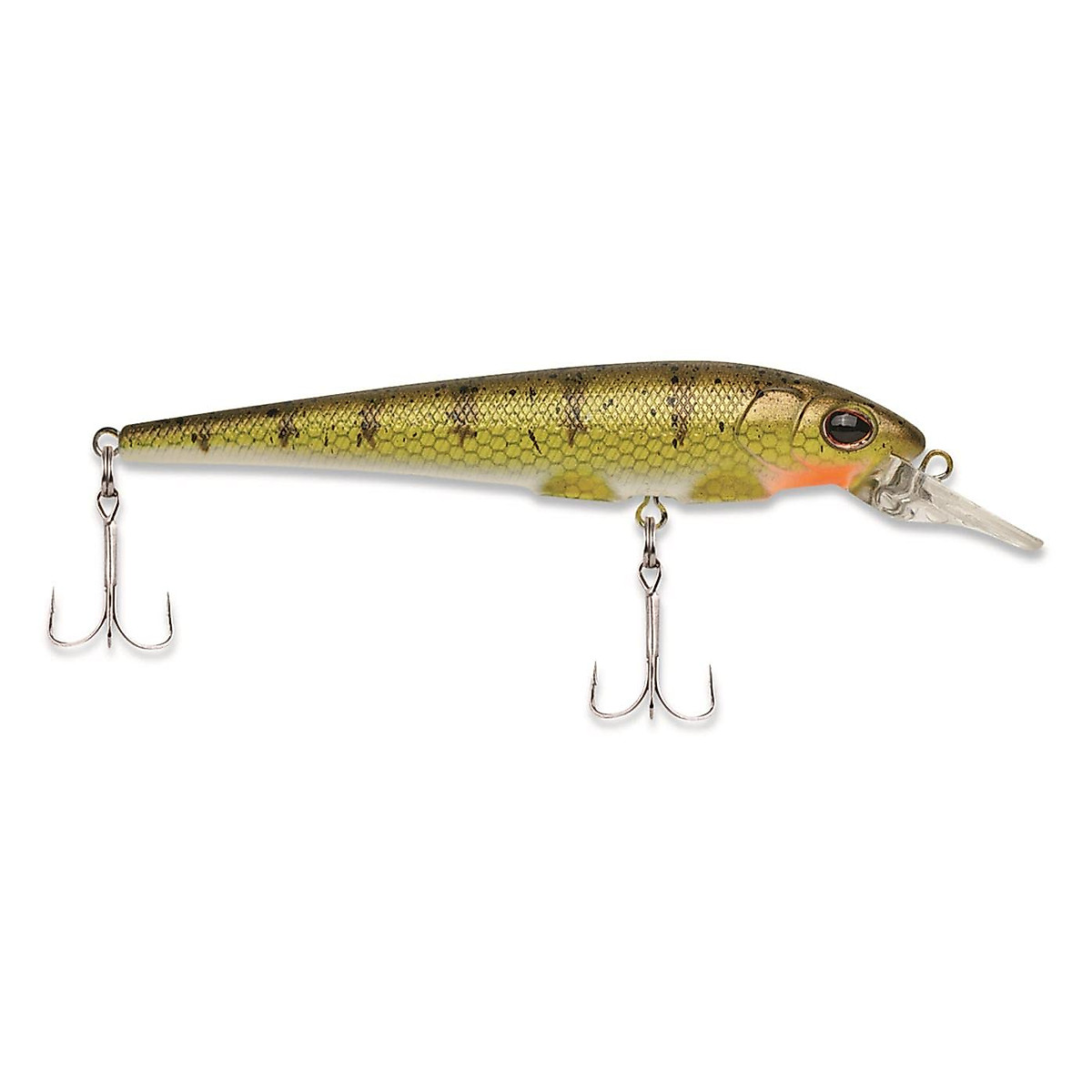 Berkley Hit Stick Fishing Lure, Firetiger, 1/4 oz, 3 1/2in | 9cm Crankbaits, Largest Rolling Action of Any Berkley Hard Bait, Equipped with Sharp Fusion19 Hook