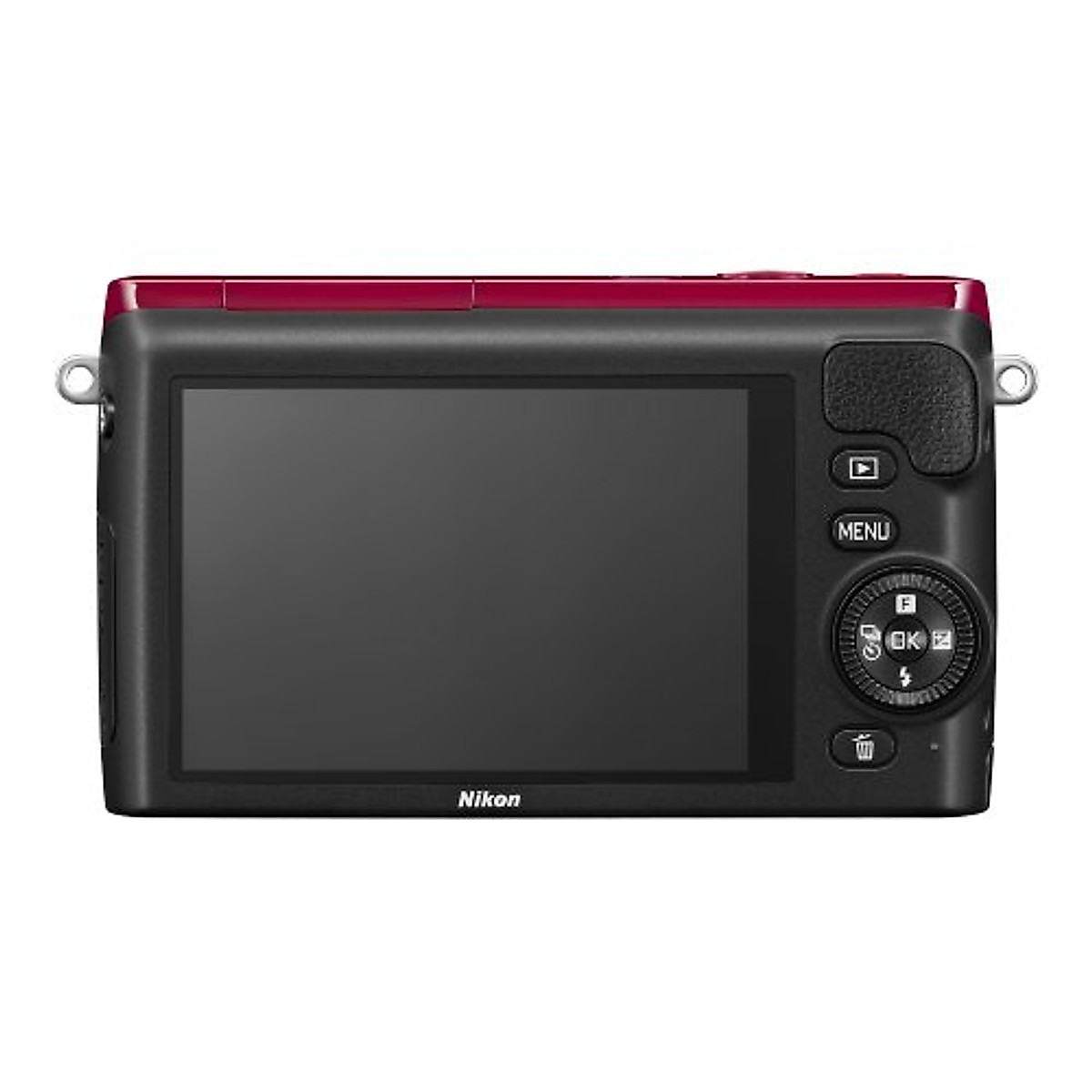 Nikon 1 S2 Digital Camera with 1 NIKKOR 11-27.5mm f/3.5-5.6 Lens (Red)