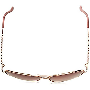 Jessica Simpson Women's J5702 Elegant Metal Aviator Pilot Sunglasses with UV400 Protection- Glamorous Lightweight Sunglasses for Women, 61mm