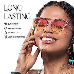 MYMERRY Blush Stick, Cream Blush for Cheeks and Lip Tint, Dewy Finish, Buildable & Blendable Color, Lightweight & Long-Lasting Formula | Tender-Peach & Angled Blush Brush（0.53fl.oz）